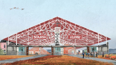 The old salt warehouse becomes the new visitor center of Solana Ulcinj