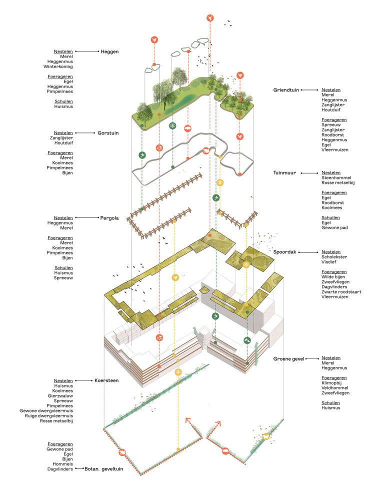 Axo nature inclusive layers